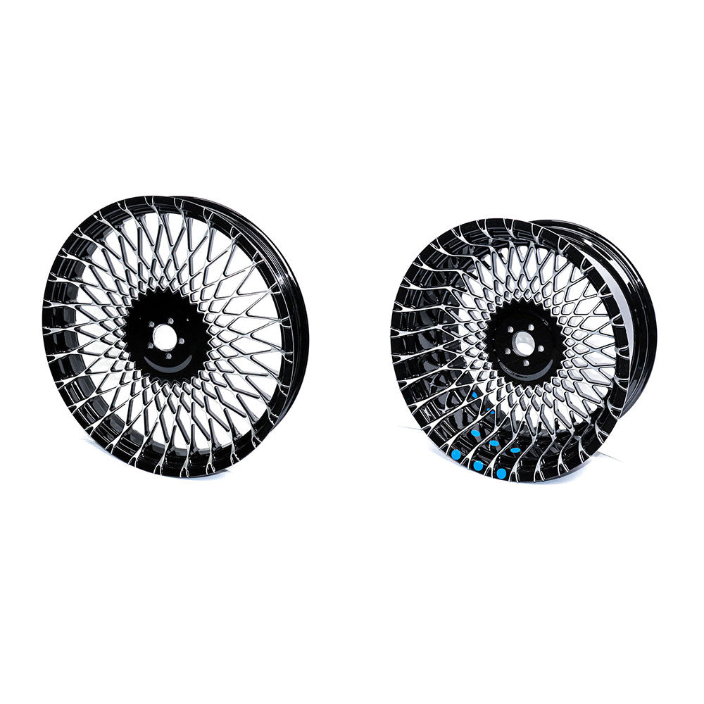 Hoprousa 3D Custom Motorcycle Cast Forged Spider Rear Front Wheels For ...