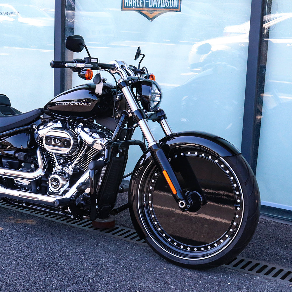 Hoprousa 3D Custom Motorcycle Cast Forged Rear Front FAT STAR Wheels F ...