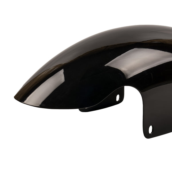 Hoprousa Motorcycle Fenders, Custom Short Gloss Black Front Fender Fit ...