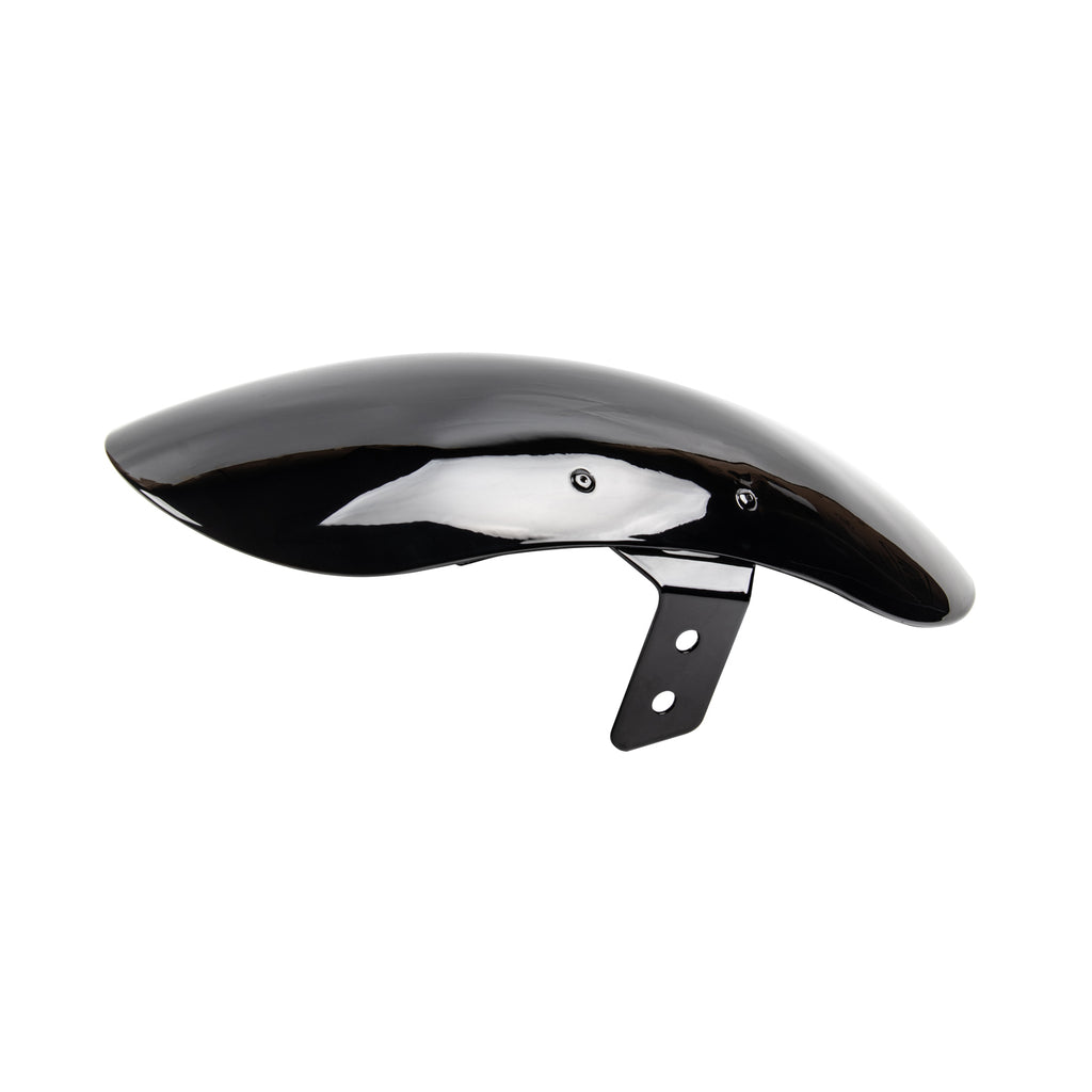 Hoprousa Motorcycle Fenders, Custom Short Gloss Black Front Fender Fit ...