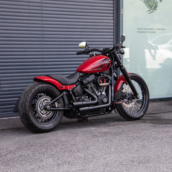 Hoprousa Rear Shock Lowering Kit for M8 Harley Softail Model with Remo ...