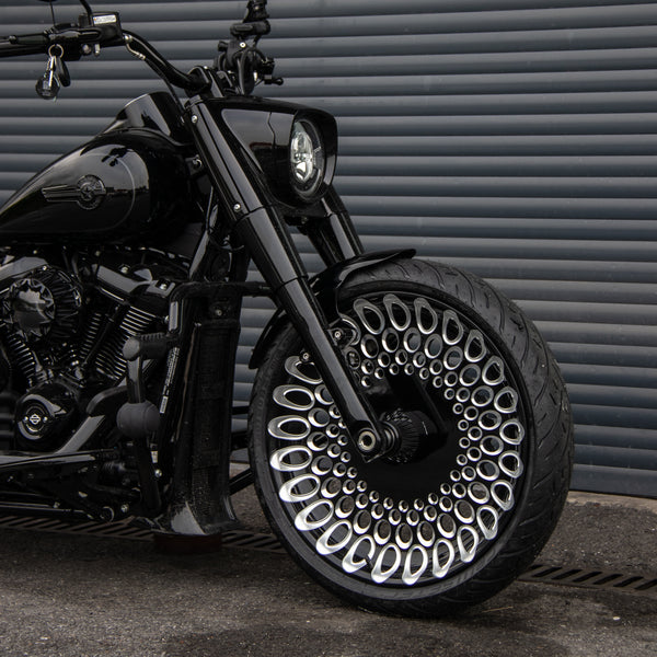 Hoprousa 3D Custom Motorcycle Fat Hole Cast Forged Rear Front Wheels F ...