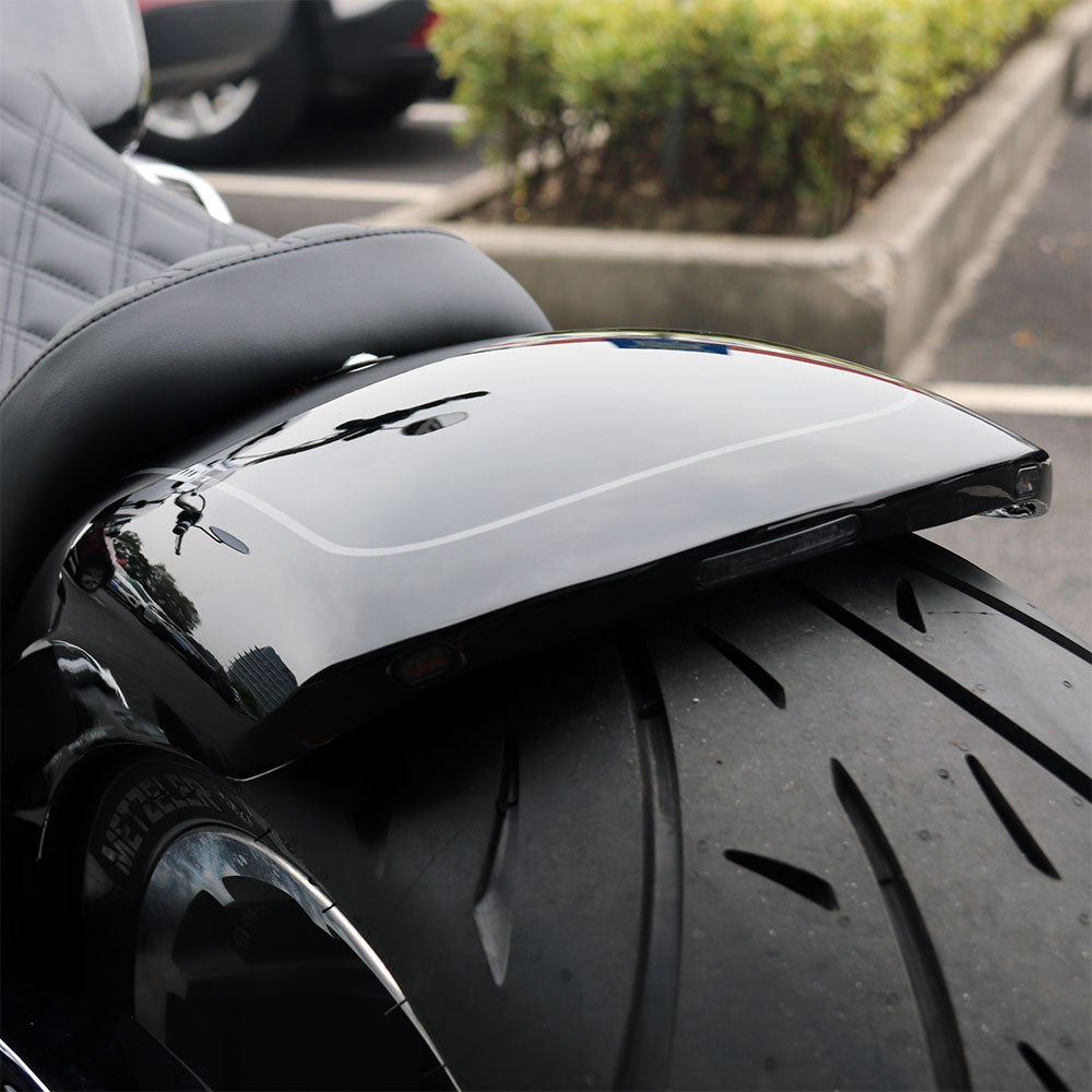 Hoprousa Motorcycle Fender Heavy Duty New Short Rear Fender With Light ...