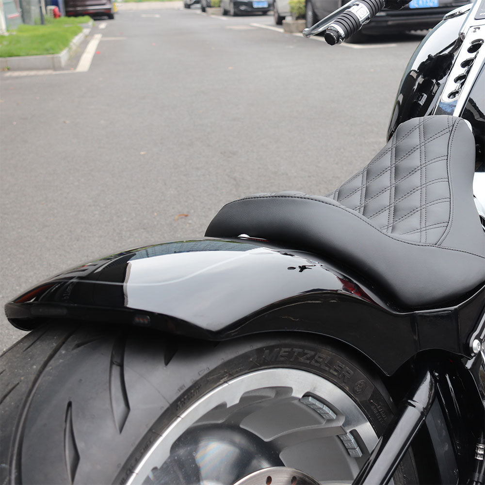 Hoprousa Motorcycle Fender Heavy Duty New Short Rear Fender With Light ...